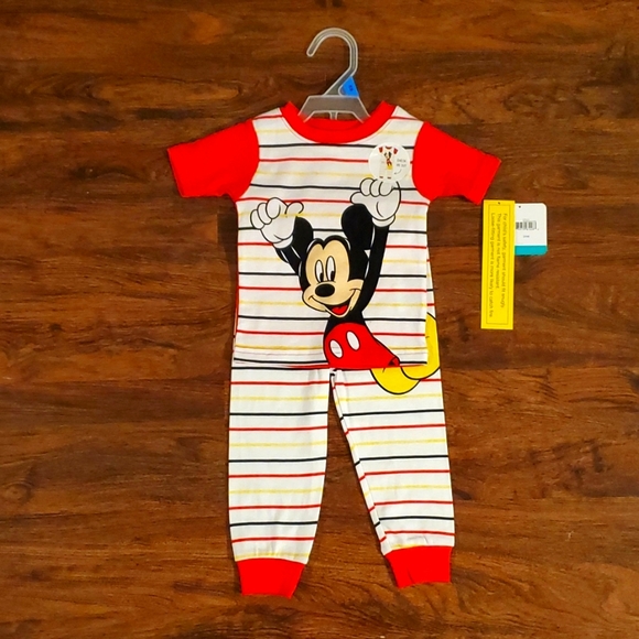 Disney | Pajamas | Mickey Mouse 2piece Pajamas Set 24m | Poshmark